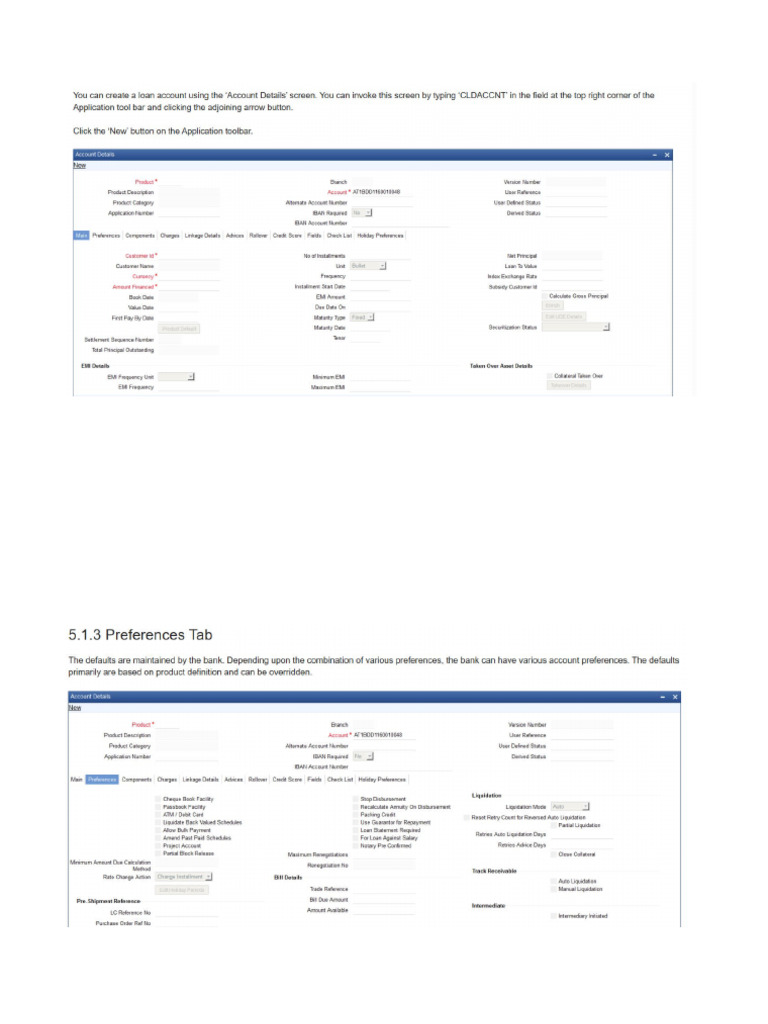 FCUBS Loan Images | PDF