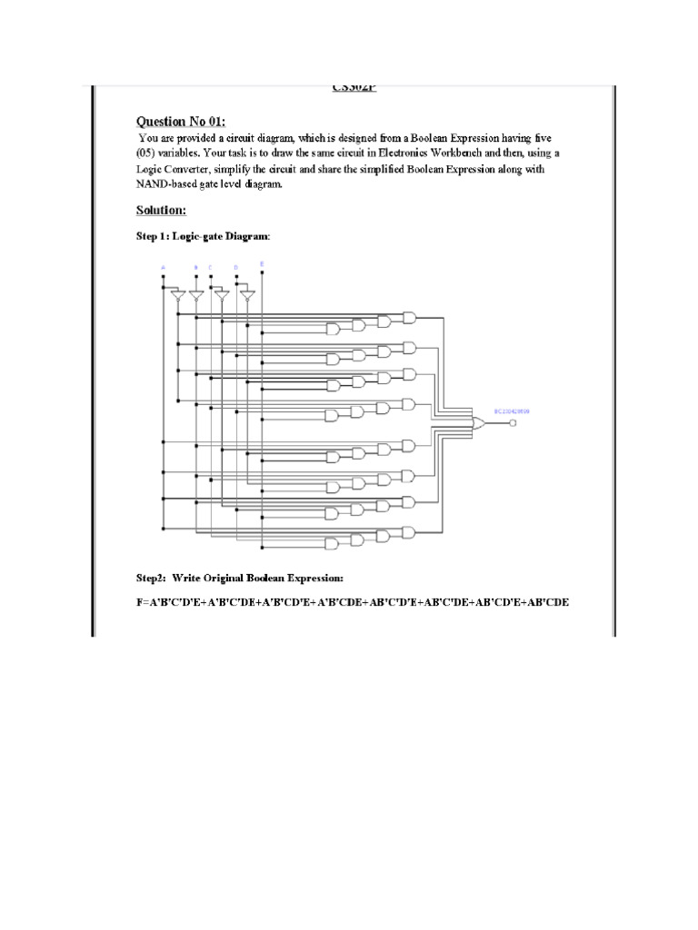 Cs302p Solution | PDF