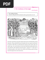 English Class 11 Gentlemen of The Jungle Notes | PDF