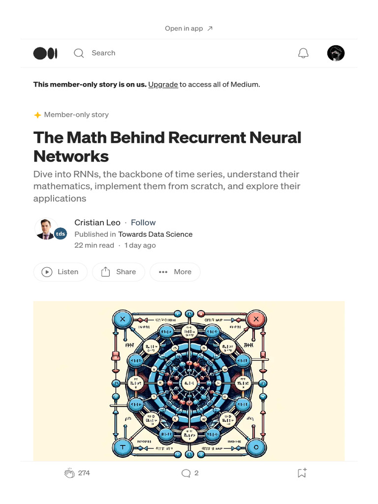 Understanding Recurrent Neural Networks | PDF | Algorithms | Applied ...