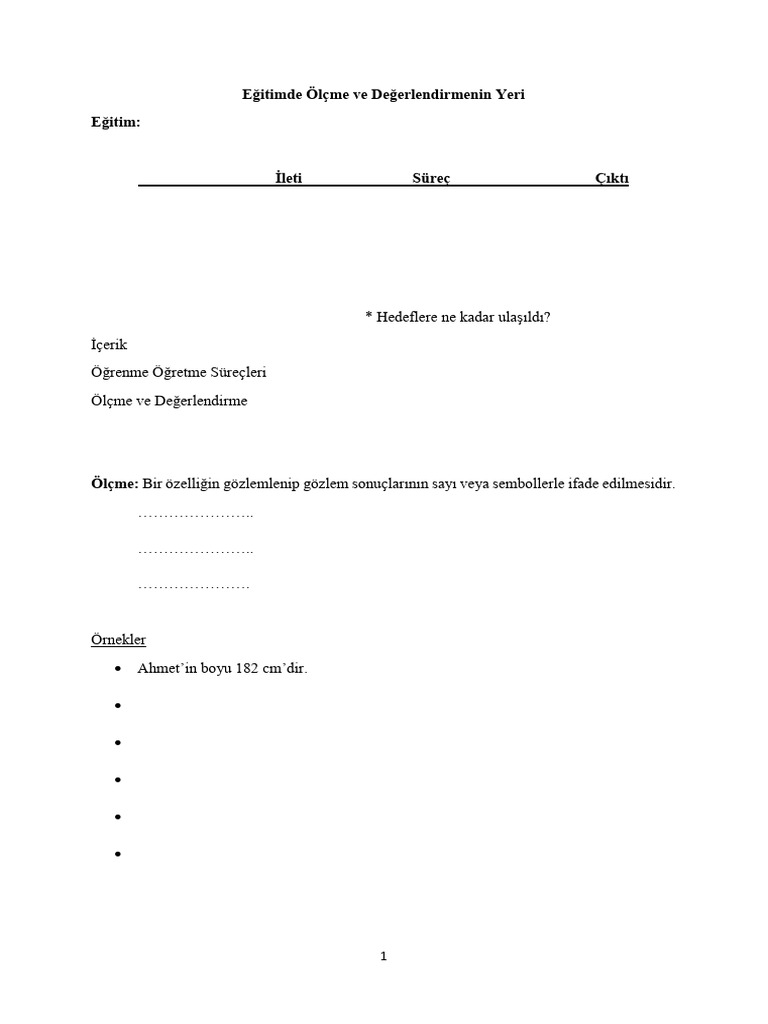 olcme_ders_notu (1) | PDF