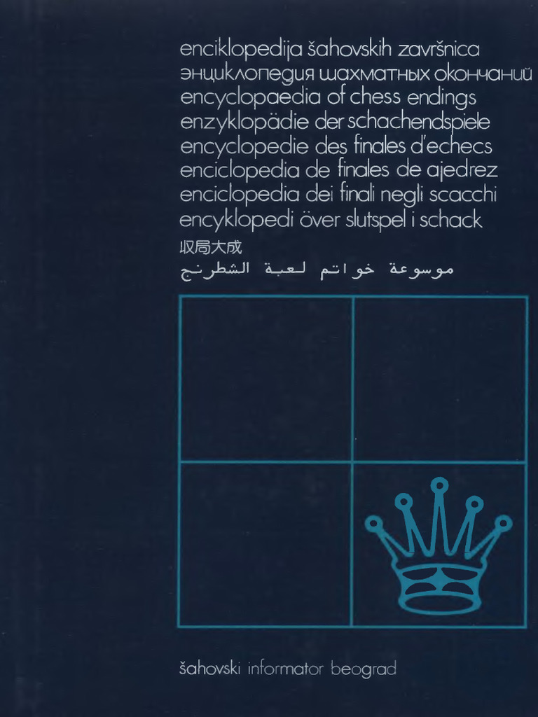 Chess Informant - Encyclopedia of Chess Endings - Queens | PDF