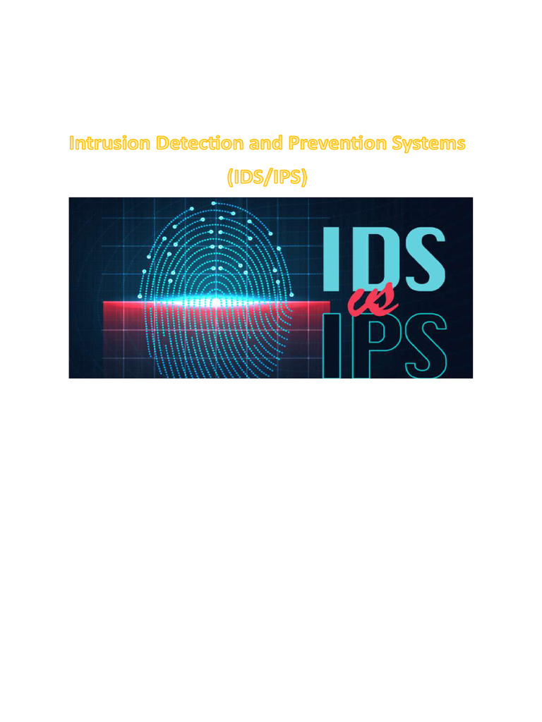 Intrusion Detection and Prevention Systems | PDF | Malware ...