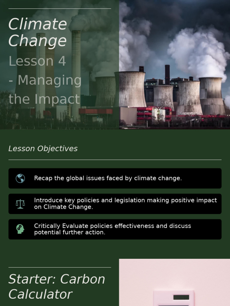 04 - Managing Climate Change | PDF | Climate Change | Natural Environment
