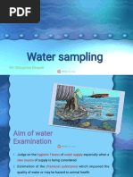 Water Sample Collection Guidelines | PDF | Water | Tap (Valve)