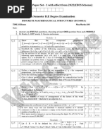 BCS405A Model Set 2 Paper | PDF | Group (Mathematics) | Abstract Algebra