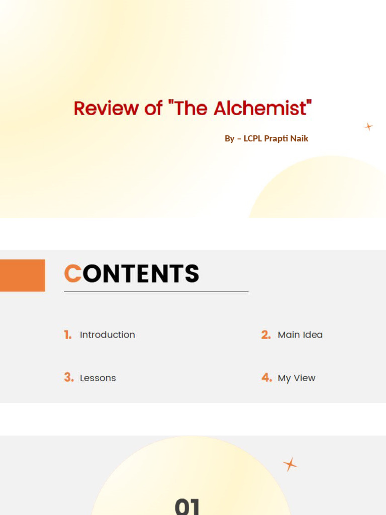 Lessons from The Alchemist: Personal Growth | PDF