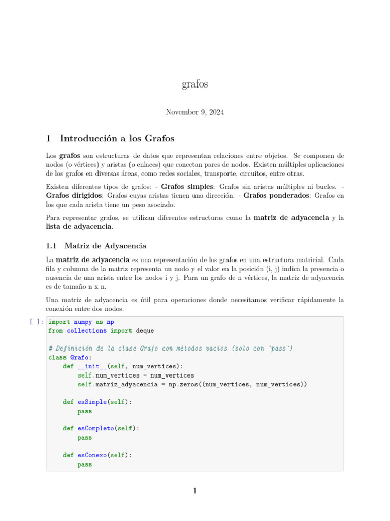 grafos | PDF | Vértice (teoría de grafos) | Teoría de grafos
