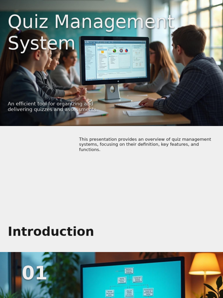 Quiz Management System | PDF | Computing | Communication
