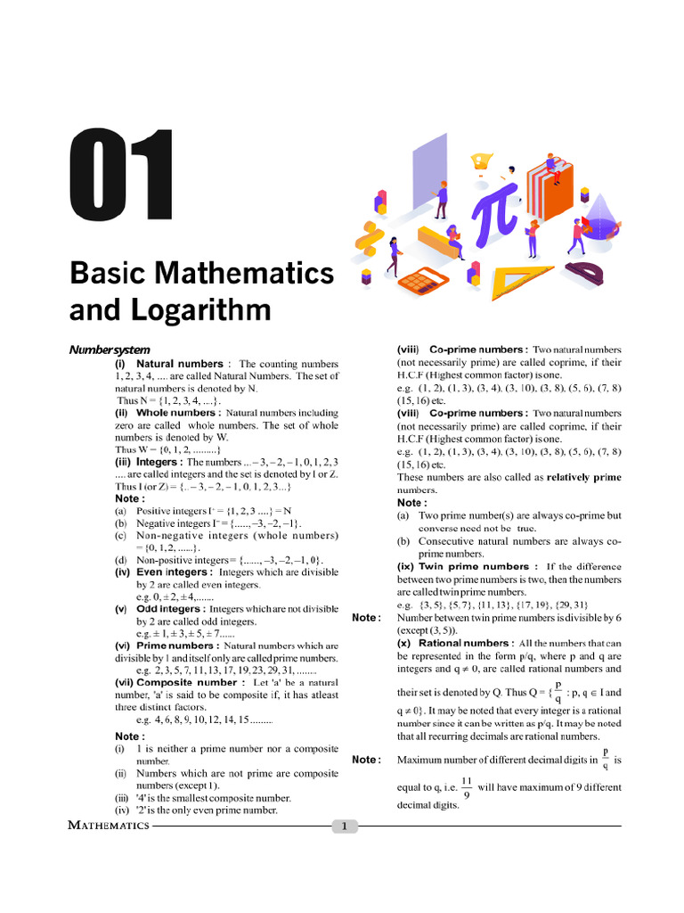 Basic Mathematics | PDF