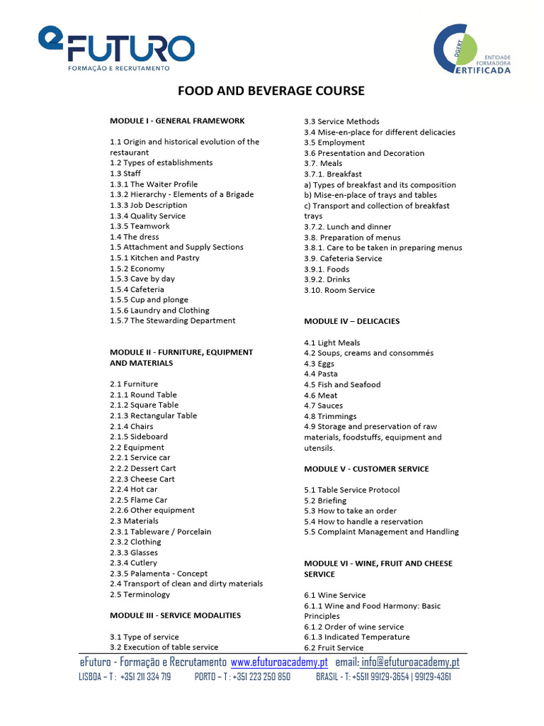 Training Program f b Workshops Eng (1) | PDF | Alcoholic Beverages ...