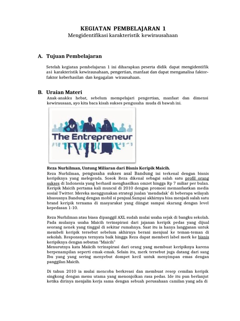 Modul Belajar Prakarya Fase E Kelas X SMA | PDF