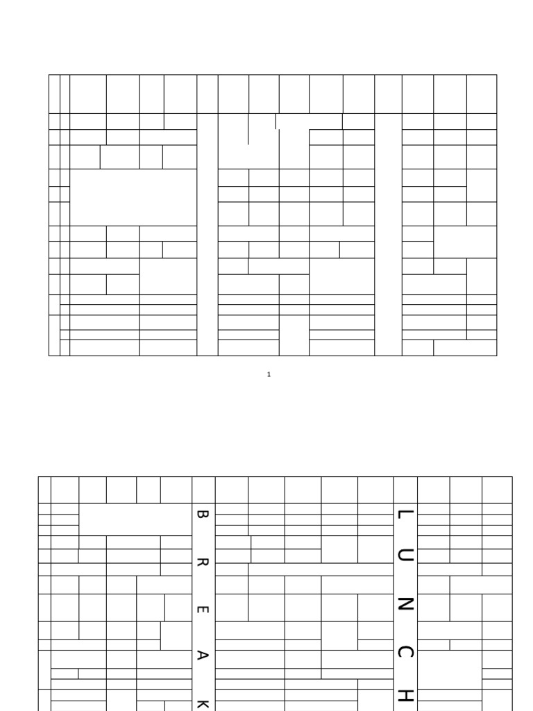 Final Master Timetable 2025 Eastwise High School-1 | PDF | Science ...