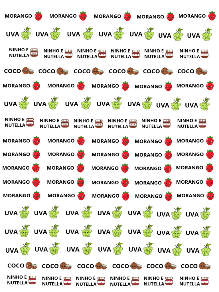MORANGO - PDF Material de Apoio Educacional Do Fundamental | PDF
