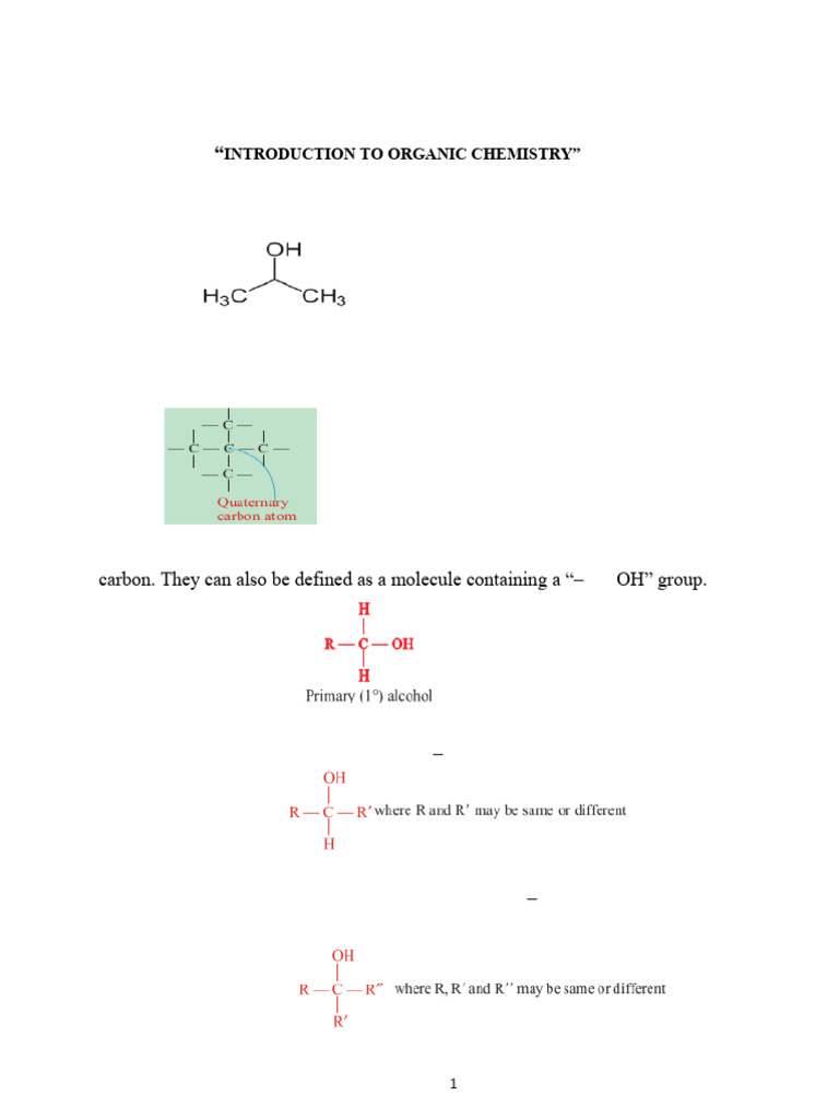 Introduction To Organic Chemistry, Part-2 | PDF | Ester | Alkane