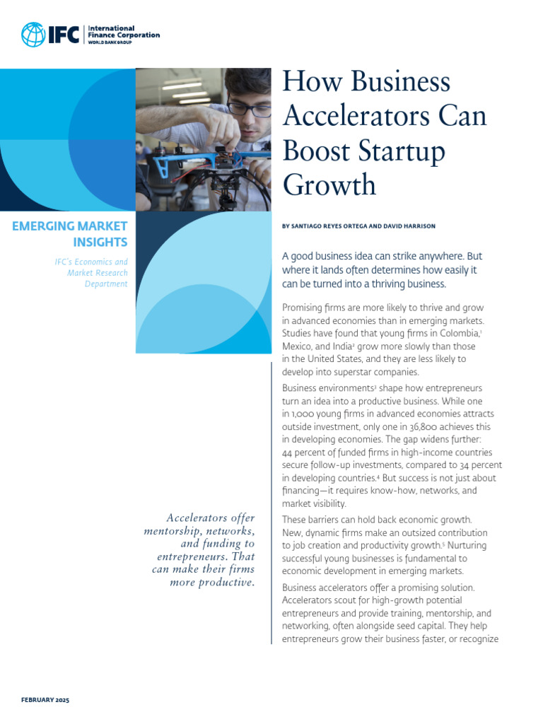How Business Accelerators Can Boost Startup Growth | PDF | Venture ...