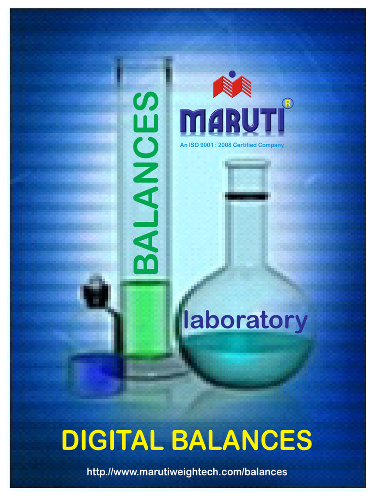 0.01 mg Semi Micro Balance Catalog (1) | PDF
