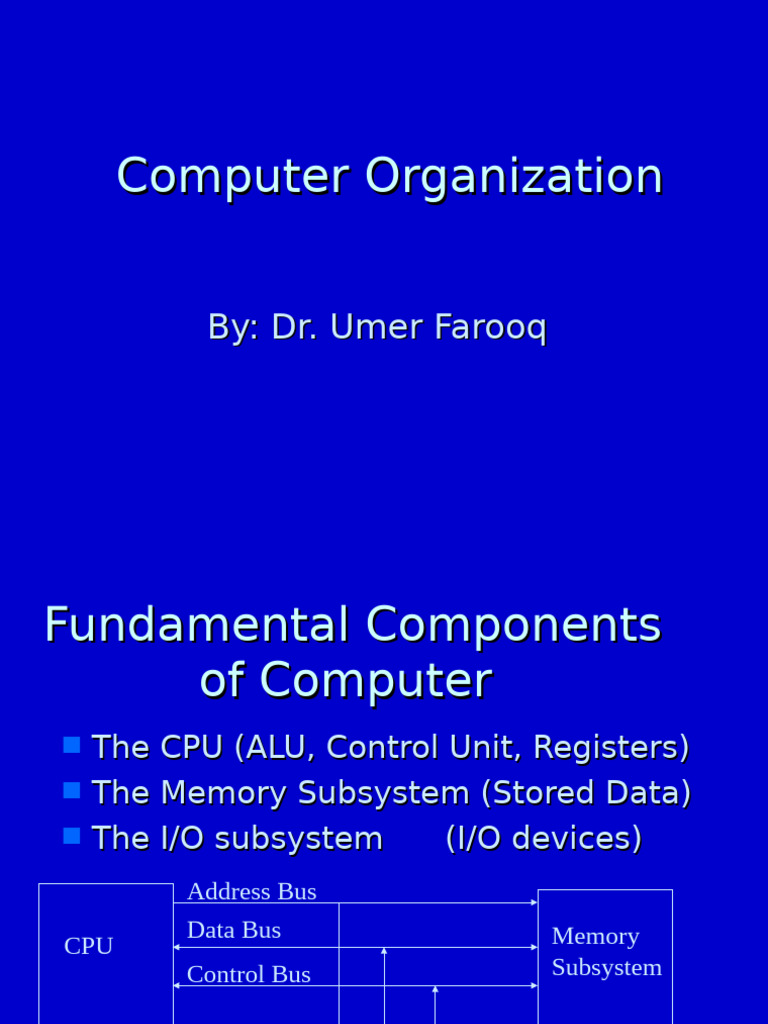 4 Computer-Organization (MemoryAddressing) | PDF | Random Access Memory ...
