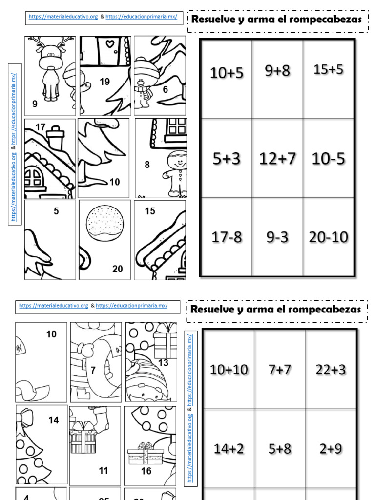 Rompecabezas Navidad 1 Eroy 2 Do MEEP | PDF