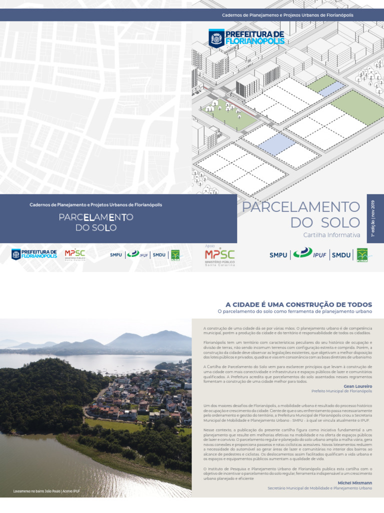 Cartilha de Parcelamento Do Solo - PMF | PDF | Planejamento urbano | Urbanismo