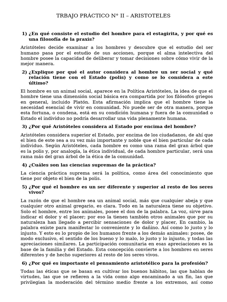 Aristo Tele S | PDF | Virtud | Aristóteles