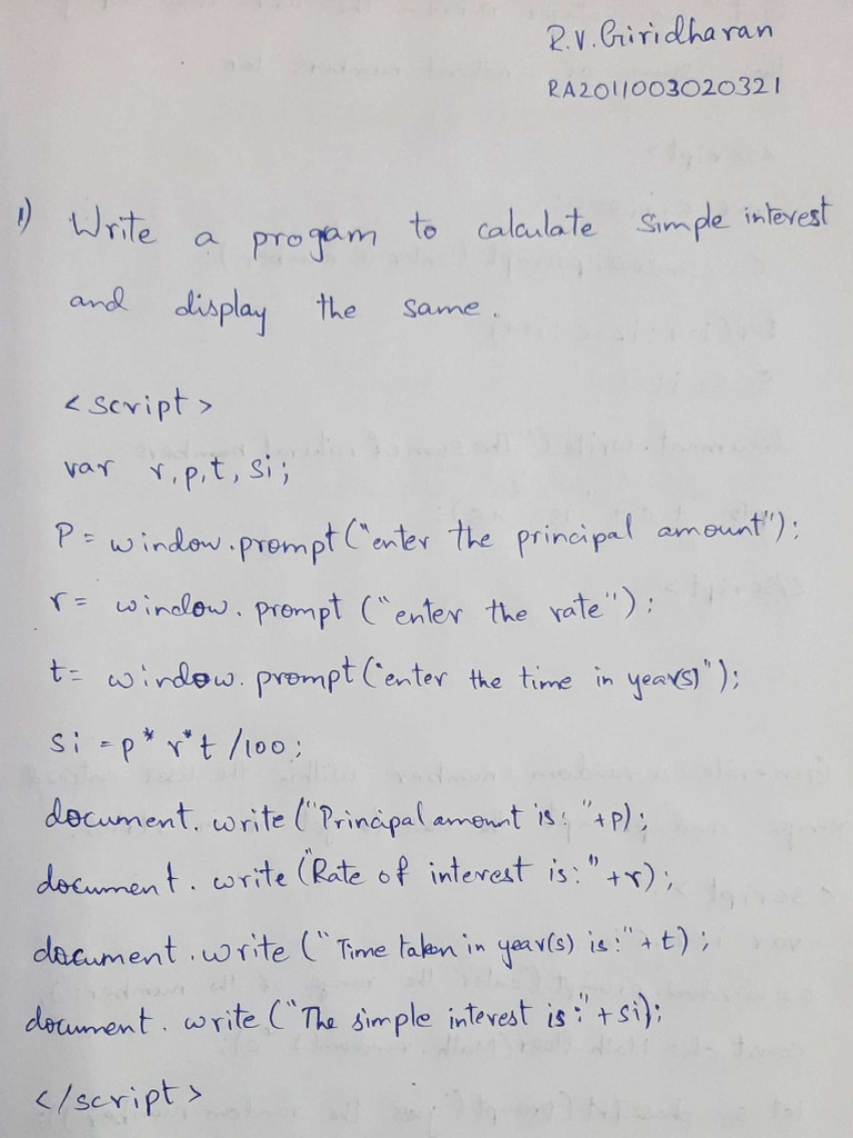 Vac Assignment | PDF