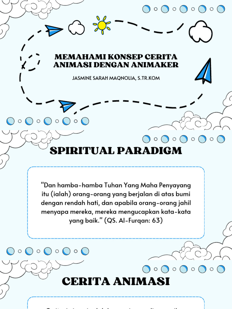 Memahami Konsep Cerita Animasi Dengan Animated Story | PDF