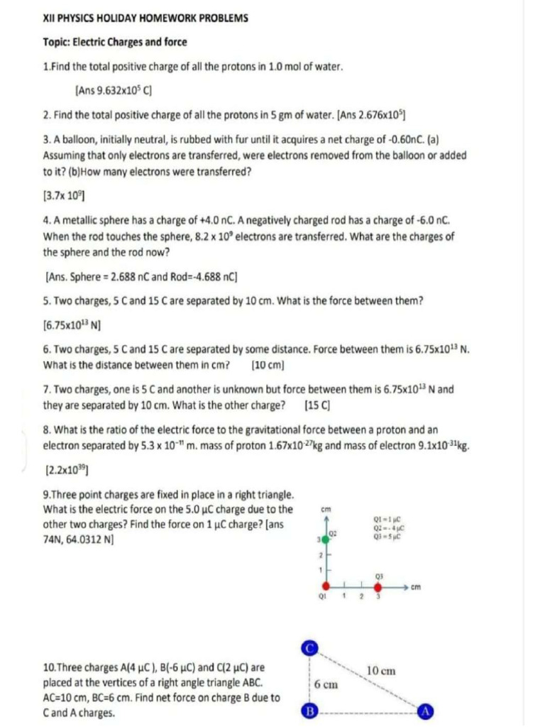 doc phy hw | PDF