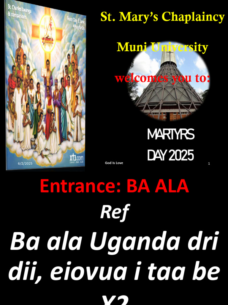 Martyrs Day Celebration 2025 Program | PDF | Mary, Mother Of Jesus ...