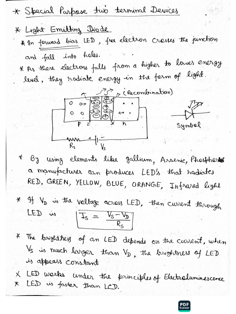 Special Purpose Two Terminal Devices | PDF