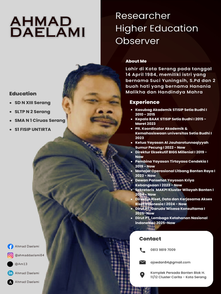 CV. Ahmad Daelami | PDF