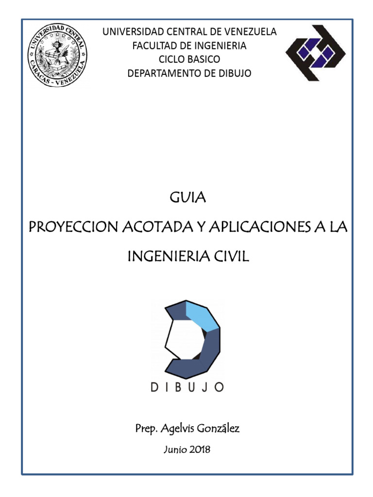 Guia Proy. Acotada Civil | PDF | Pendiente | Perspectiva (Gráfica)