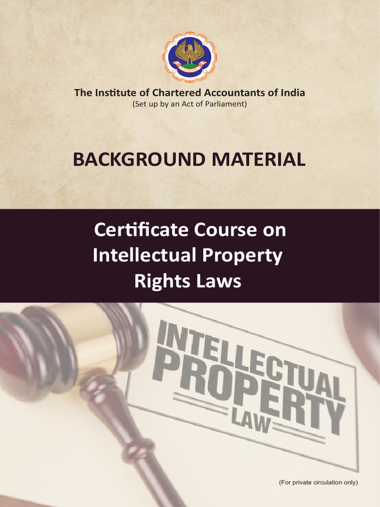 Original 1692166027 BGM CC IPR 28062023 | PDF | Trips Agreement | Patent