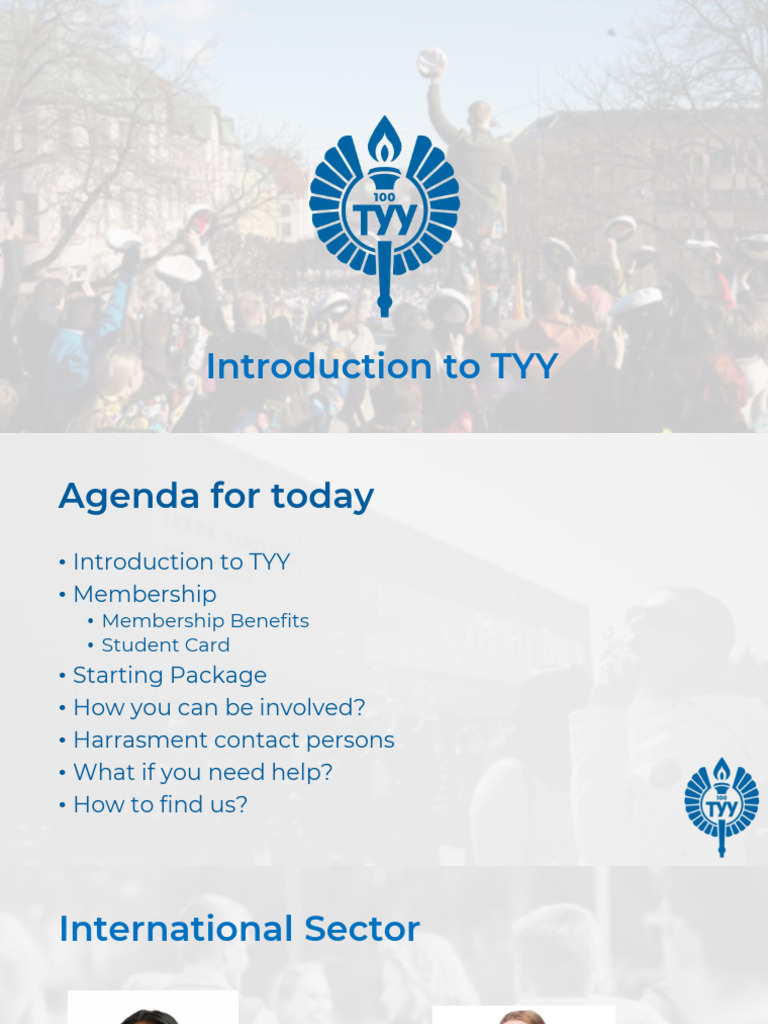 Introduction To TYY Exchange Student Orientation Autumn24 | PDF