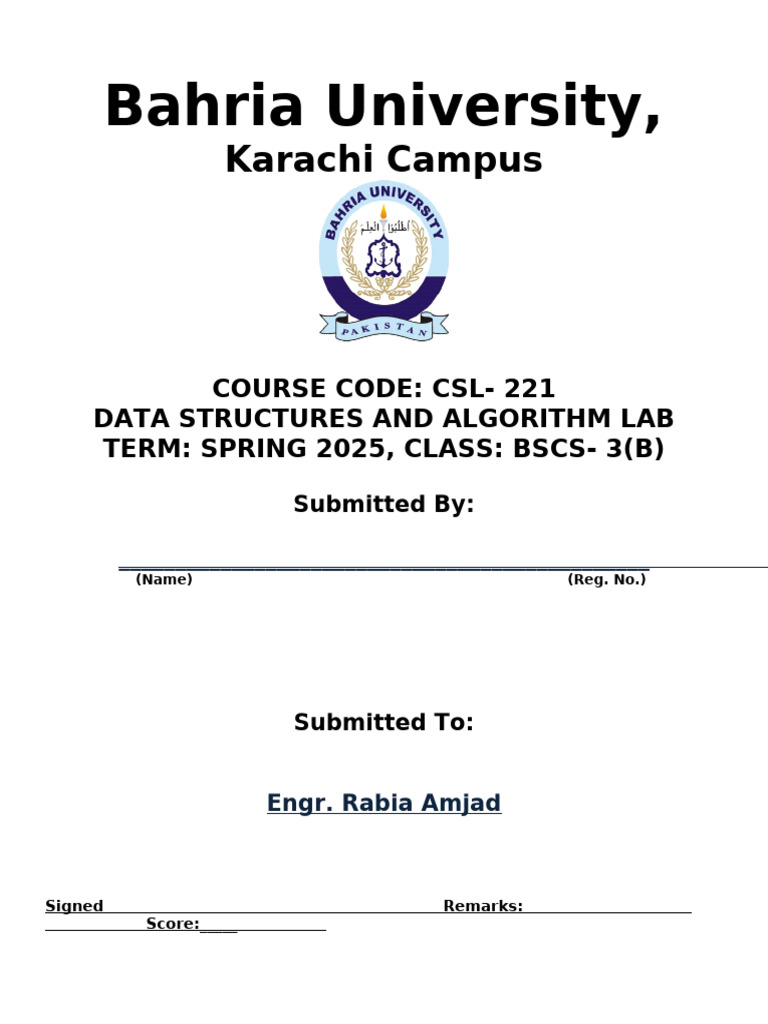 Labfile Template DSA 02062025 092402am | PDF
