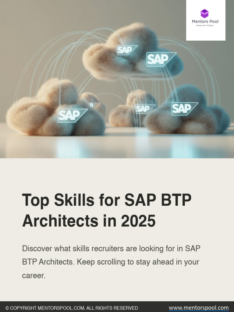 Top Skills For SAP BTP Architects in 2025 | PDF | Cloud Computing ...