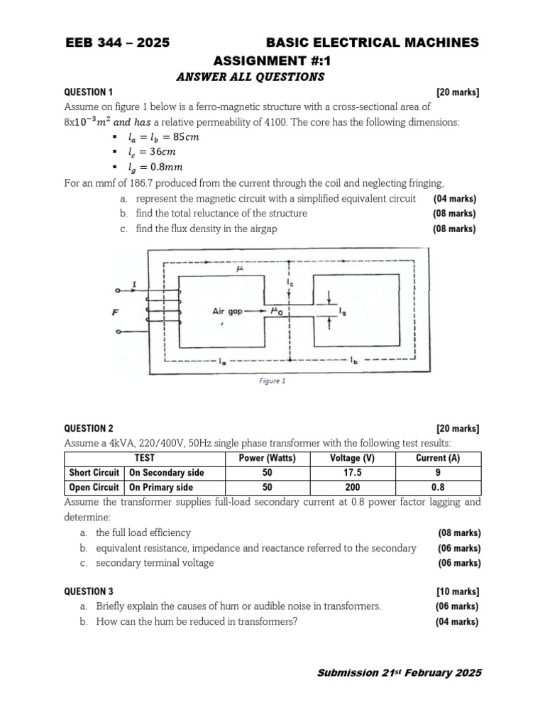 EEB 344 - 2025 - Assignment 1.rev1 | PDF