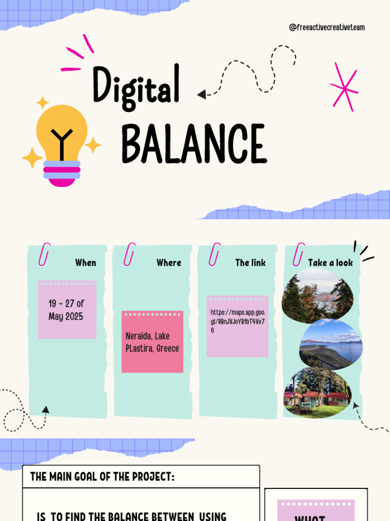 Infopack Digital Balance 1 | PDF