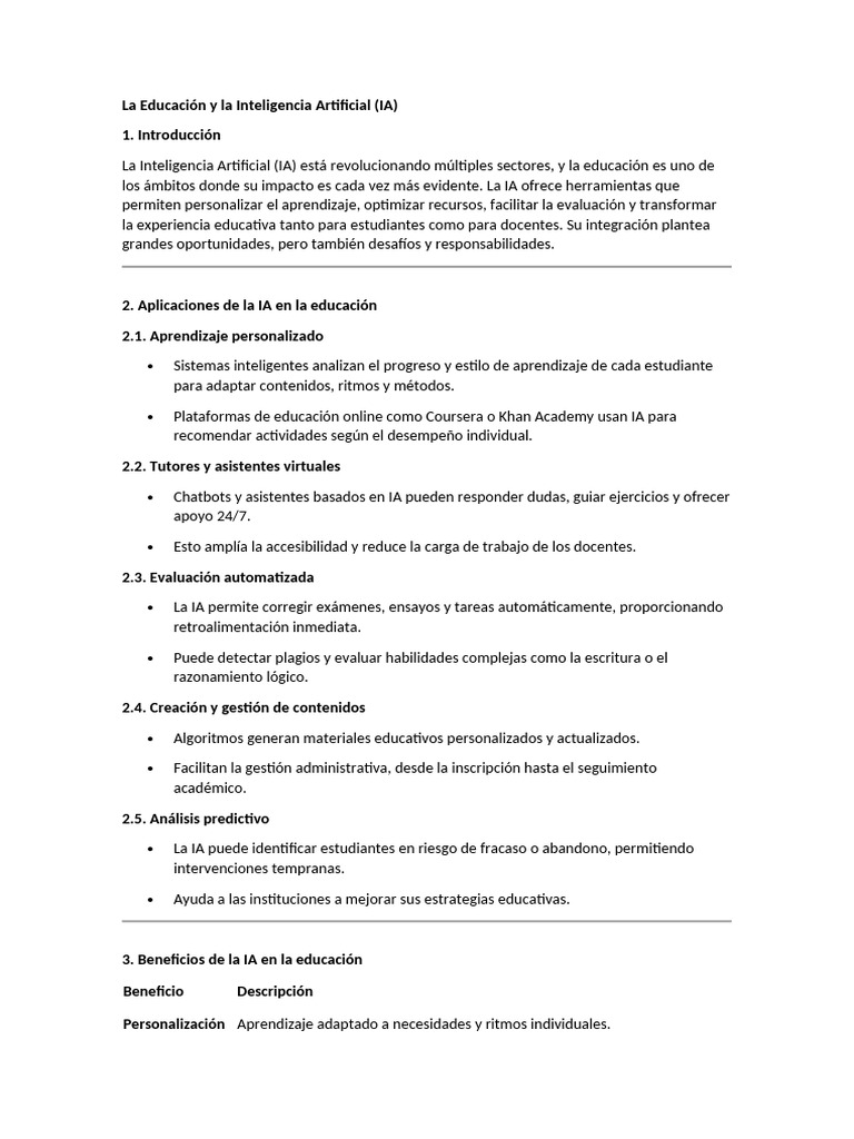 Nuevo Documento de Microsoft Word | PDF | Inteligencia artificial ...