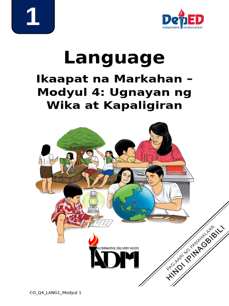 LANG 1 Q4 M4 Draft 3 Finalllllll | PDF