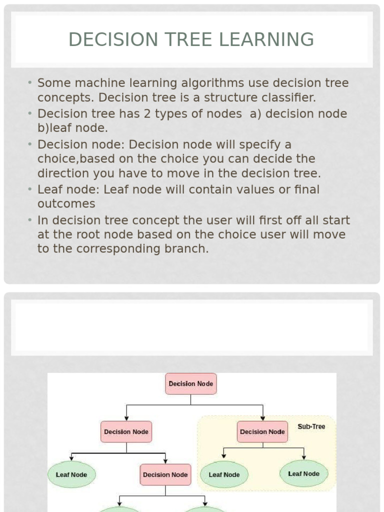 Decision Tree Learning | PDF | Cluster Analysis | Machine Learning