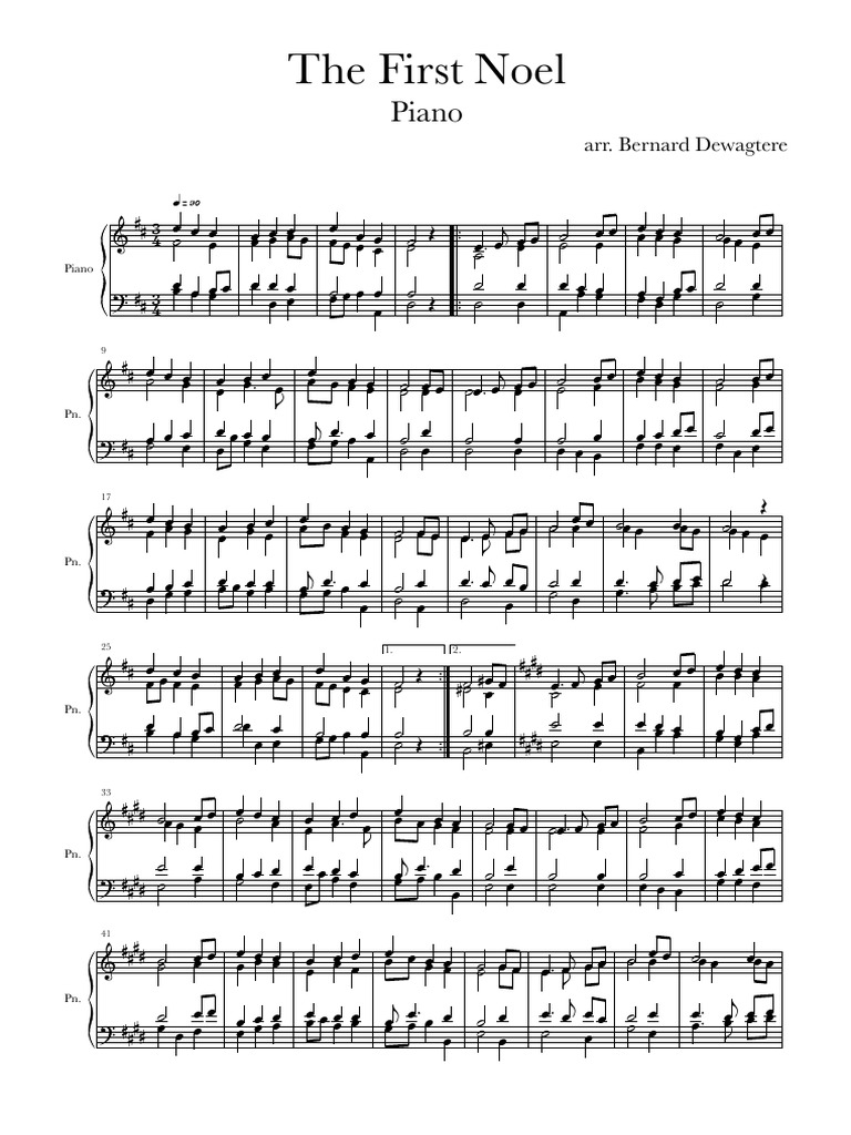 The First Noel | PDF