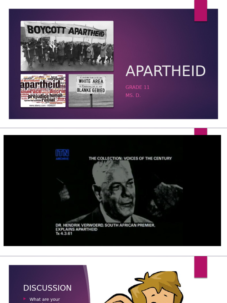 Understanding Apartheid: Perspectives and Impact | PDF