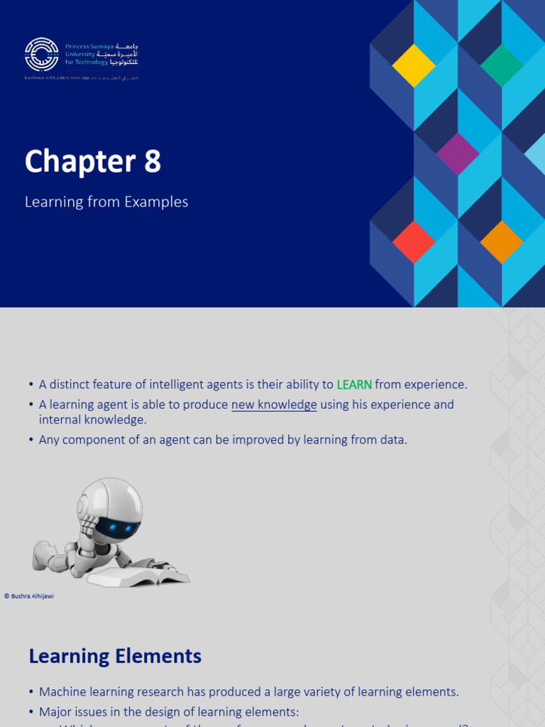 Ch8 - Learning From Examples | PDF | Regression Analysis | Logistic Regression