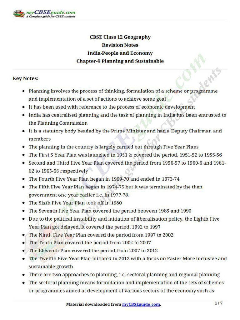 12 - ch9 Planning | PDF