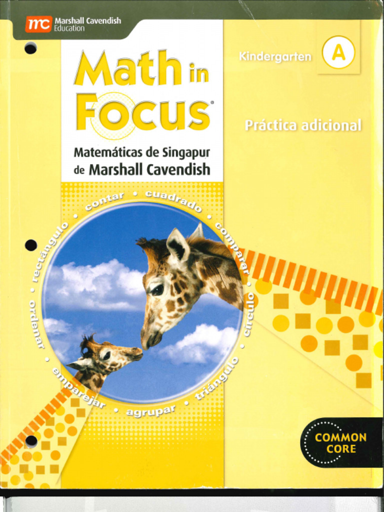 Math in Focus Kindergarten A | PDF
