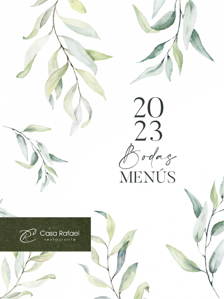 Menús de Boda 2023: Opciones Gourmet | PDF | Alimentos | Cocina