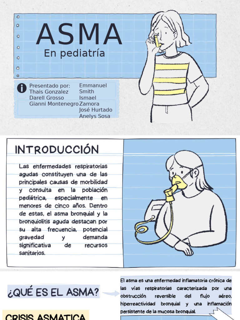 Asma y Bronquiolitis Aguda en Pediatría | PDF | Asma | Especialidades ...