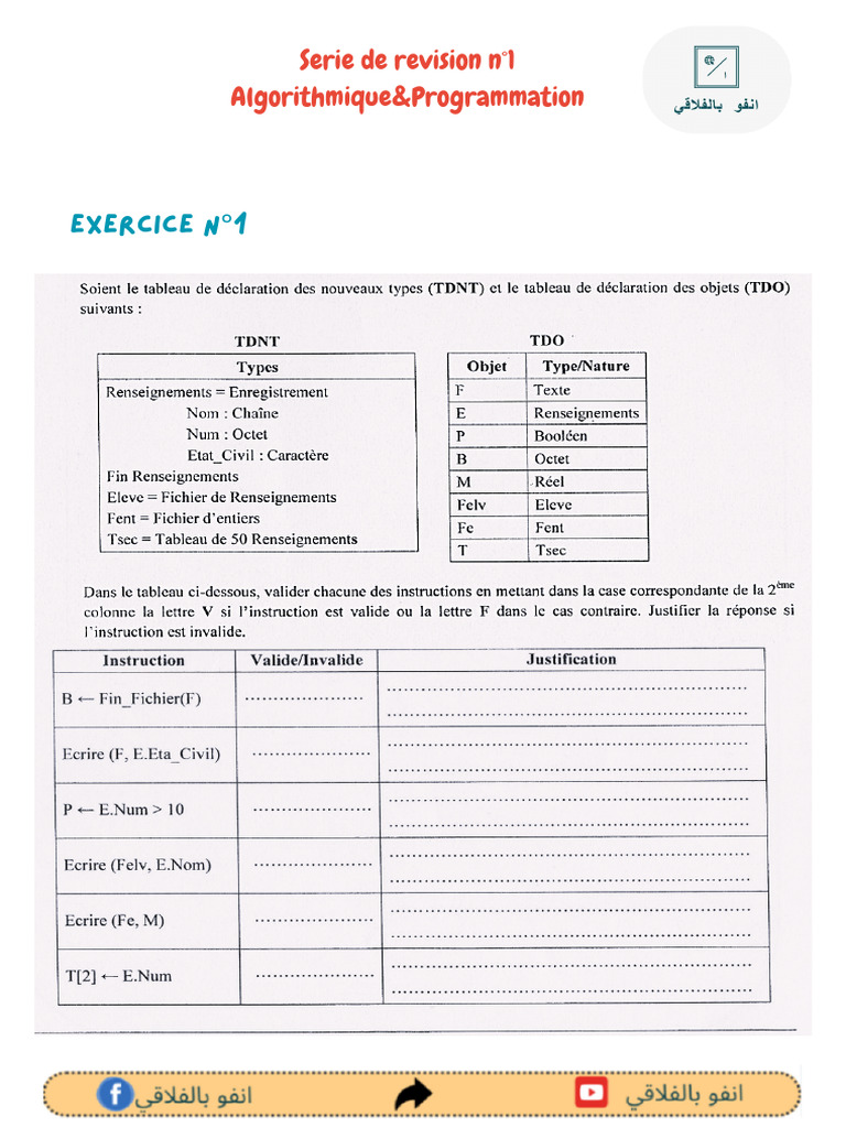 Serie Revision AlgoProg N1 | PDF