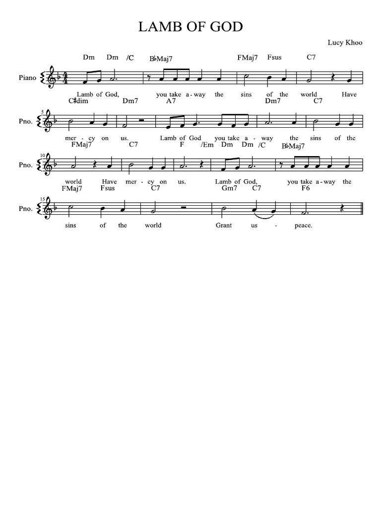 Lamb of God | PDF
